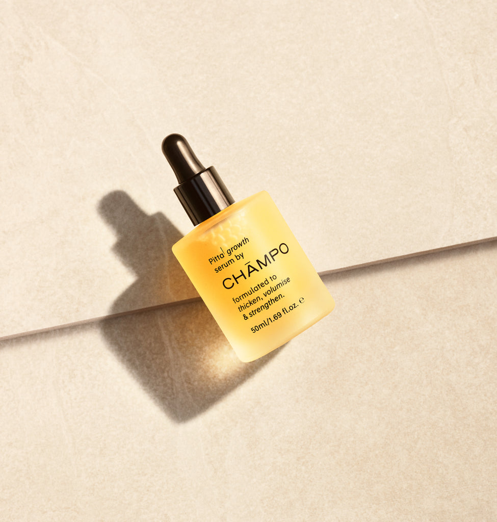 Chāmpo | Journal | How to use Pitta growth serum